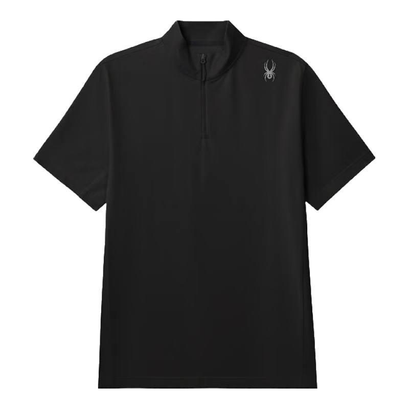 SPYDER蜘蛛男凉感POLO衫：户外运动的理想选择_面料_舒适度_拉链
